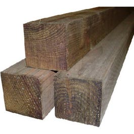 Treated Southern Pine Wood Post, 4 x 4-In. x 8-Ft. - Greenwood, SC ...