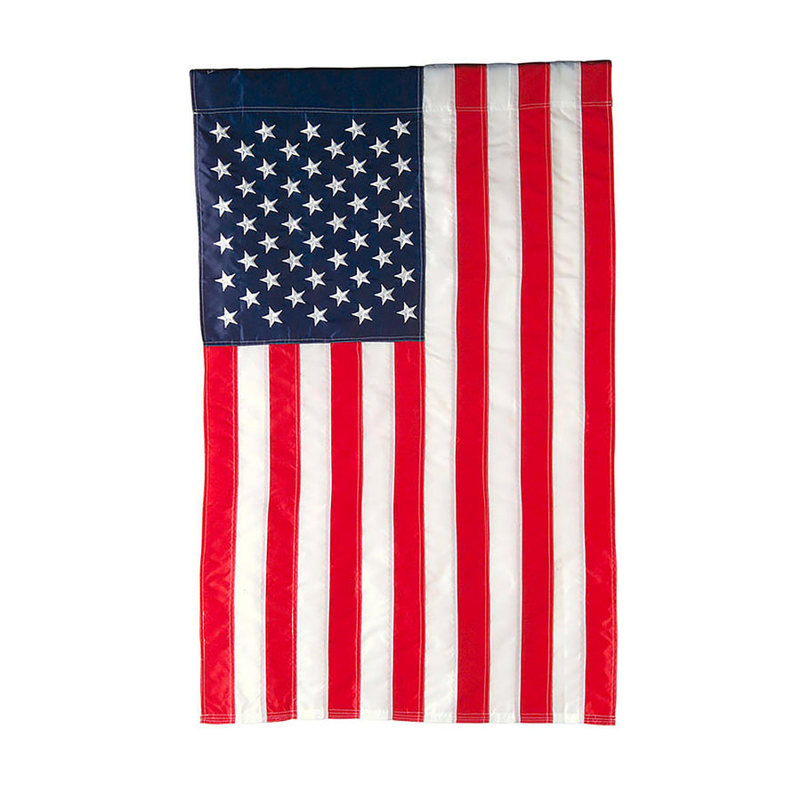 Evergreen American Applique House Flag - Greenwood, SC - Clinton, SC ...
