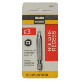 #3 Square Recessed Screwdriver Bit, 2-In. - Greenwood, SC - Clinton, SC ...